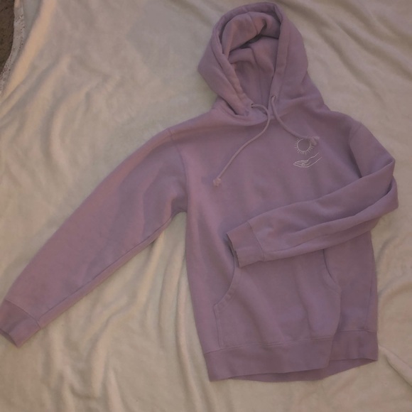 Tops | Purple Hoodie Size Small Mackenzie Ziegler Merch | Poshmark